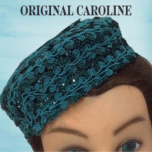 Old Caroline | Accessories | Vintage Original Caroline Pillbox Hat 95s ...